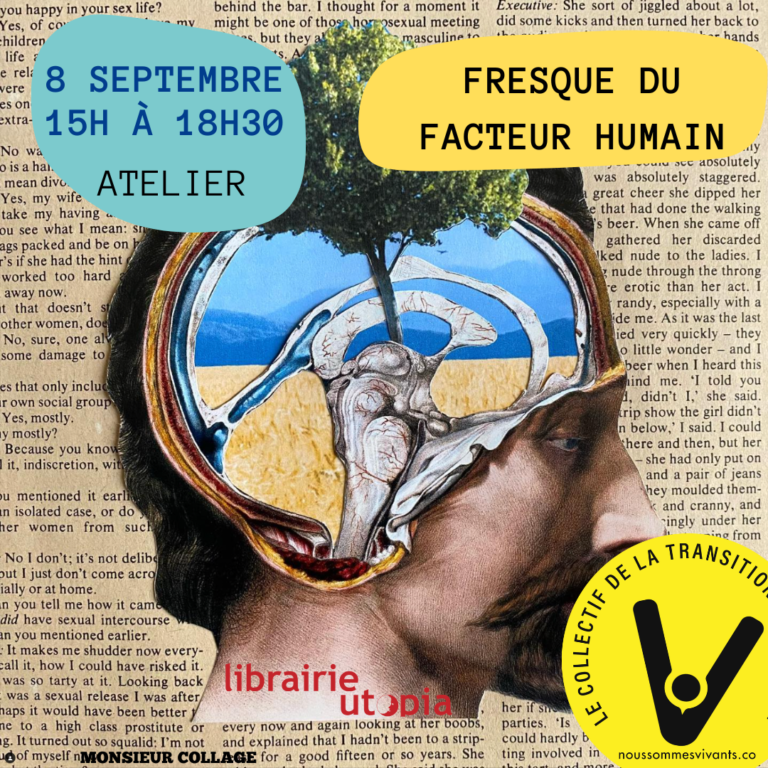 Fresque du Facteur Humain - Librairie Utopia